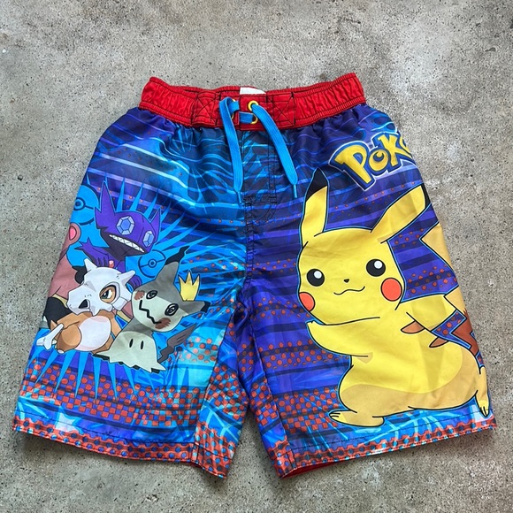 Pokemon | Swim | Pokemon Swim Trunks Pikachu | Poshmark
